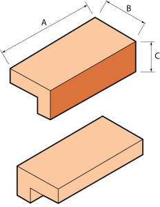 Special Shaped Bricks – Pistol Bricks - APEX BrickCutters Ltd